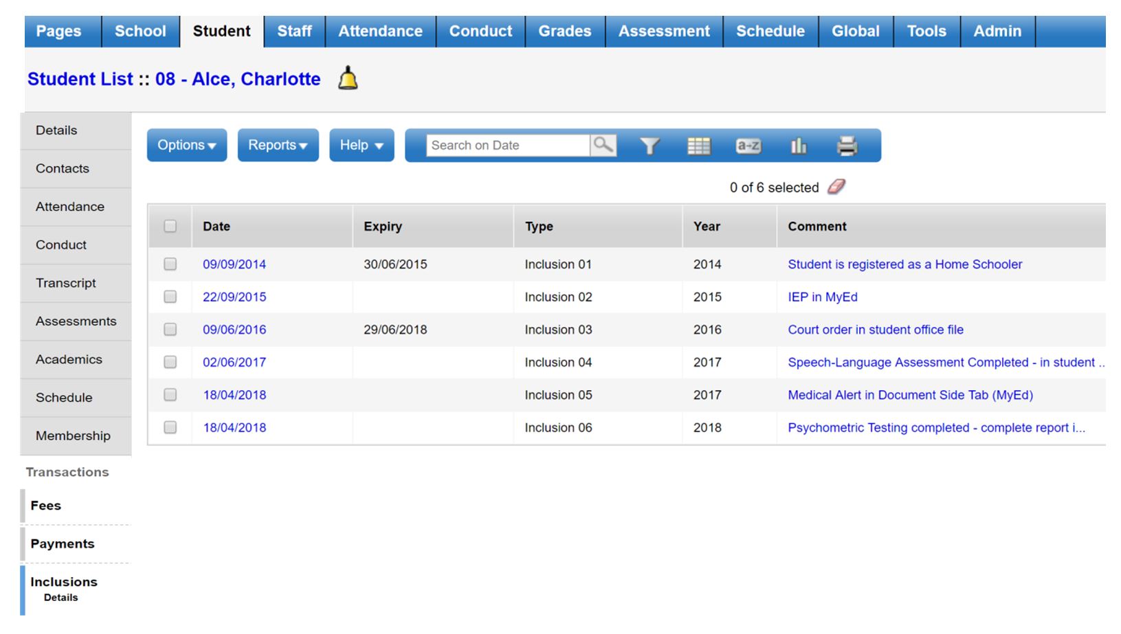 MyEducation BC Standards Manual